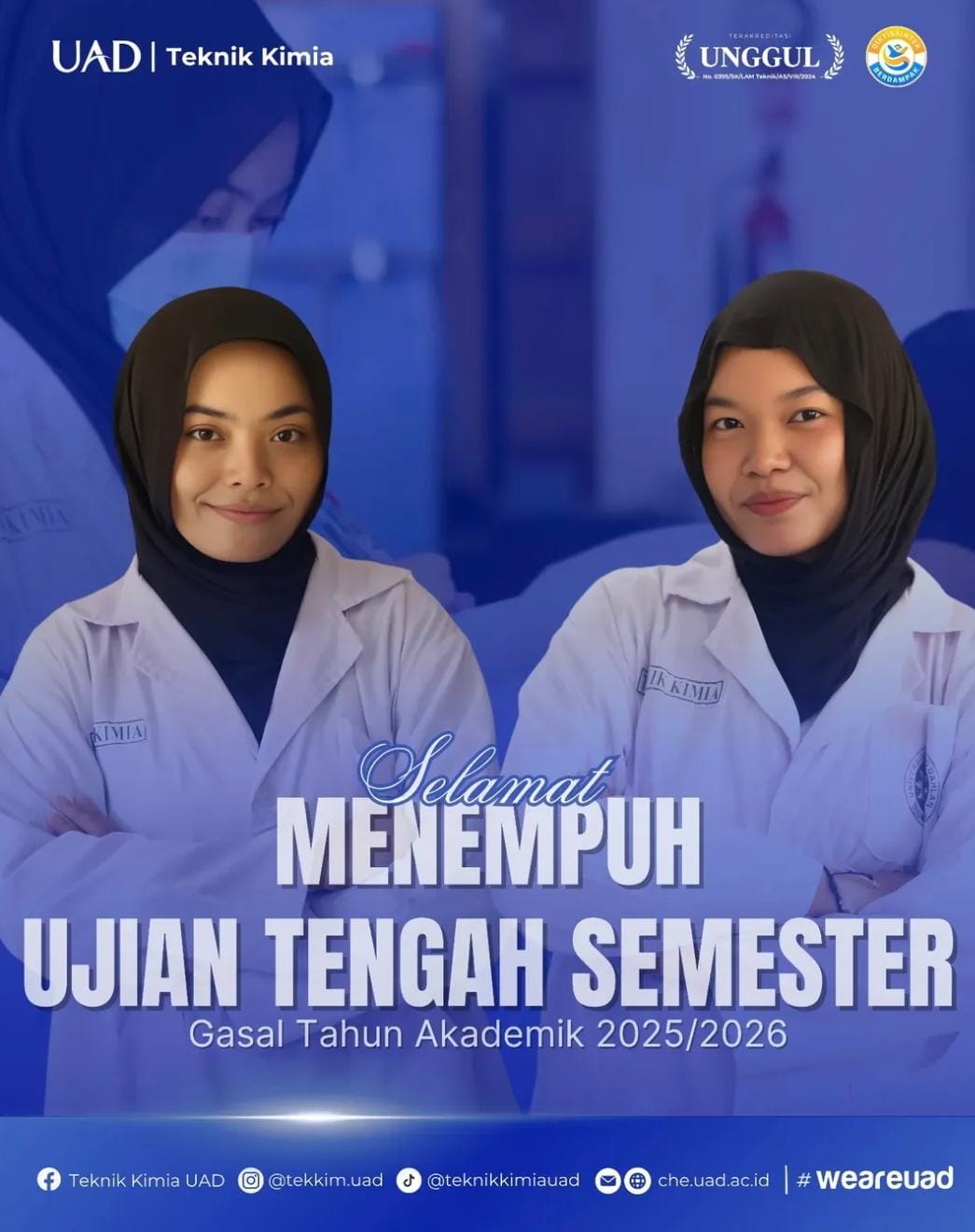 Selamat menempuh Ujian Tengah Semester (UTS) Gasal Tahun Akademik 2025/ ...